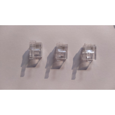 Wtyk RJ12 MMJ RJ12/6 OFFSET Lewy do Thrustmaster